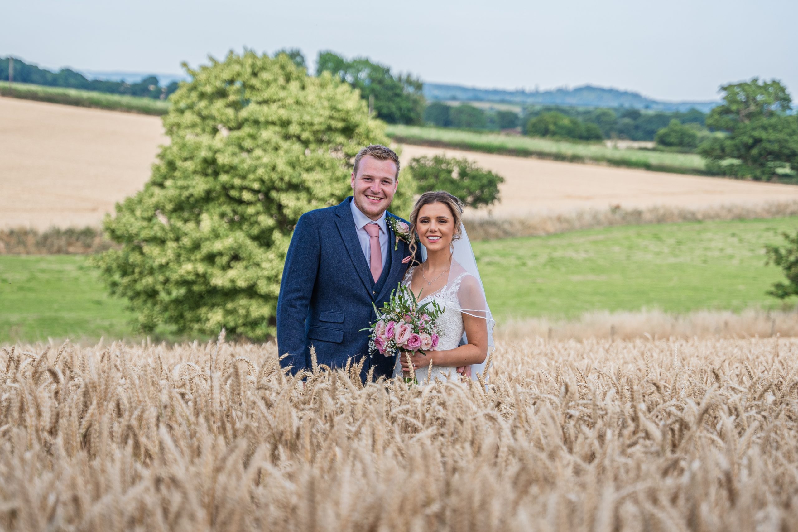 Sunshine and Smiles! - Harefield Barn Wedding Venue Devon